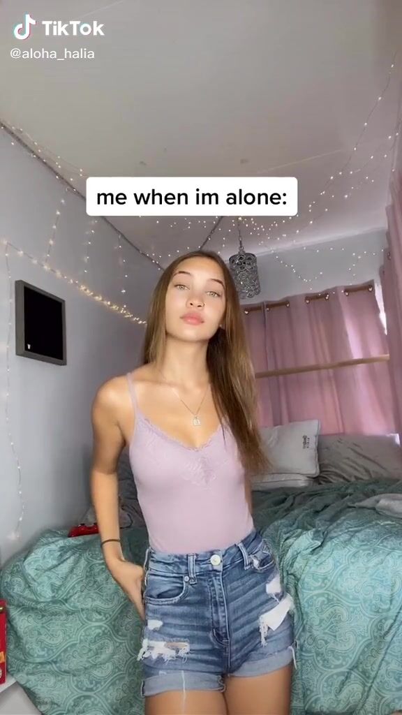 Hali'a Beamer (@aloha_halia) #shorts #jeans shorts #top... «why did we ...